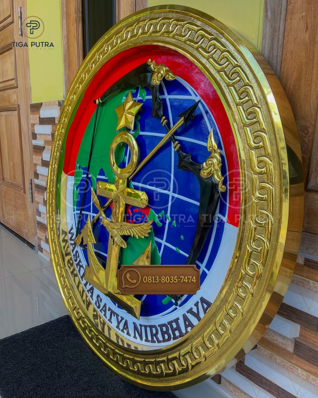 Pengrajin Logo Badan Intelijen Strategis dari Kuningan – Tiga Putra ...